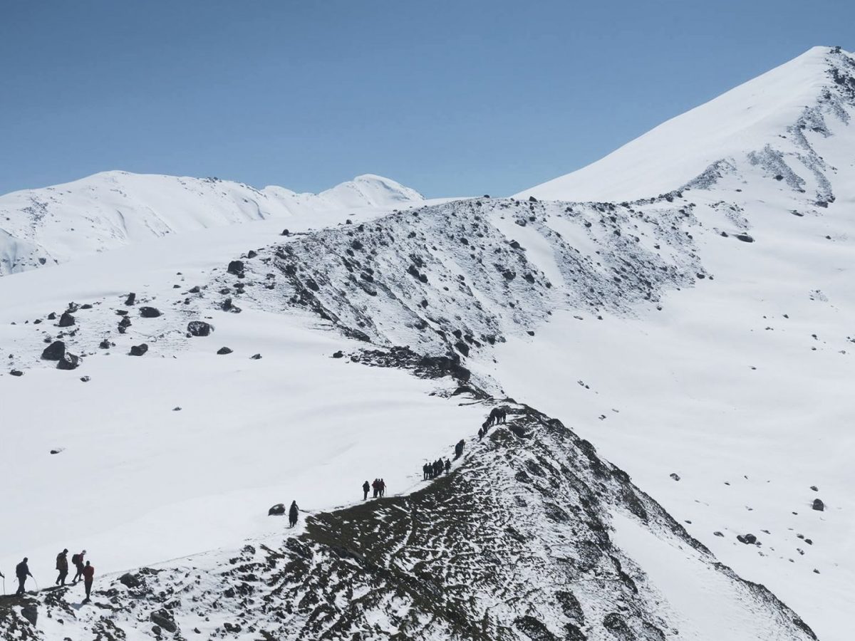 Hampta Valley Snow Trek | Lazy Monk Adventure